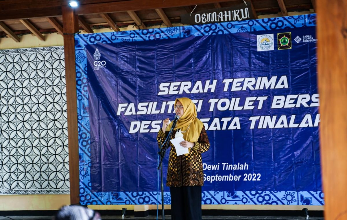 BOB Bangun Toilet di Destinasi Wisata Tinalah Kulon Progo - Badan Otorita Borobudur